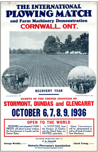 Plowing Match Has Long History in Stormont Dundas and Glengarry ...